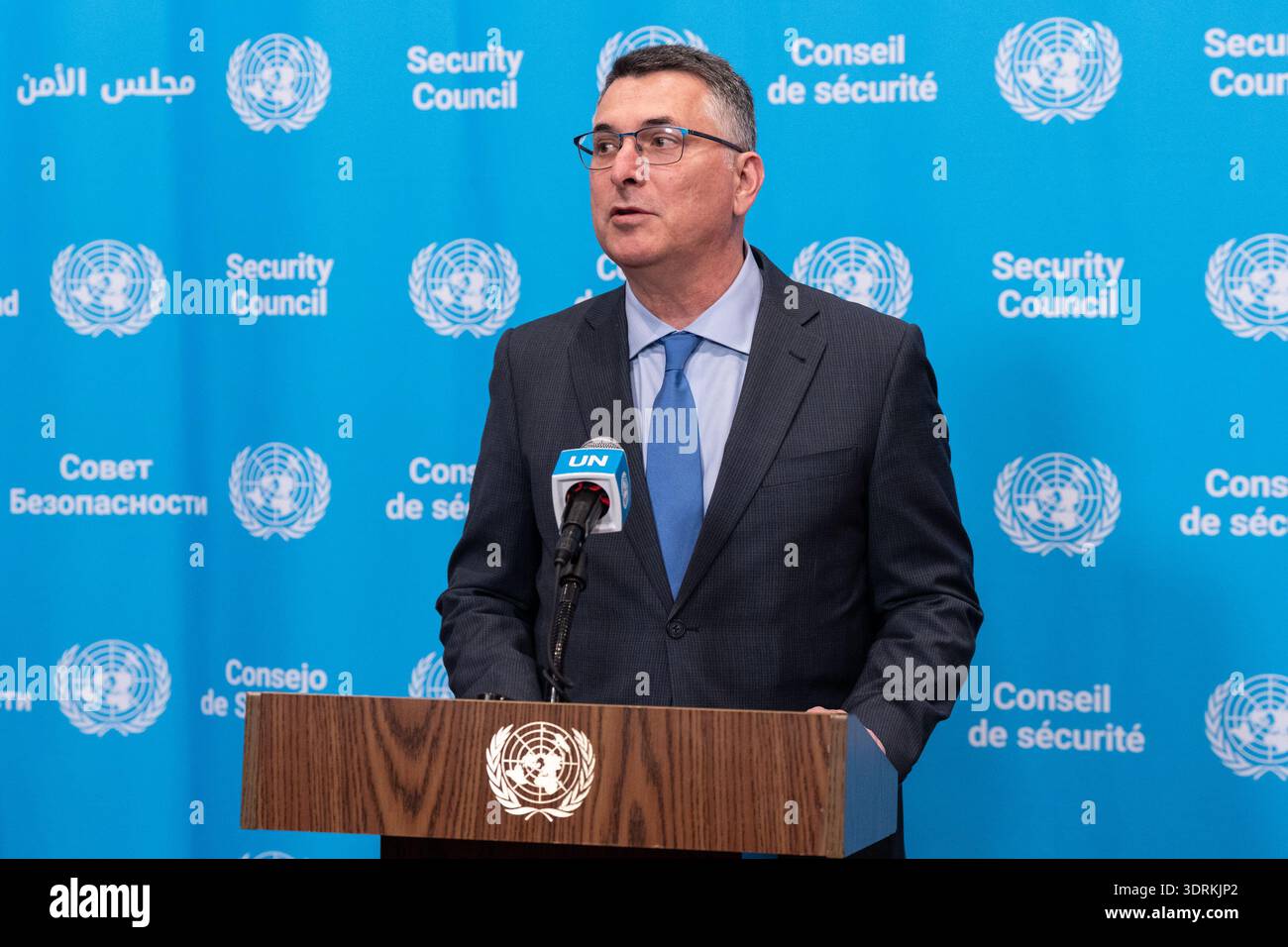 Gideon saar united nations hi-res stock photography and images - Alamy
