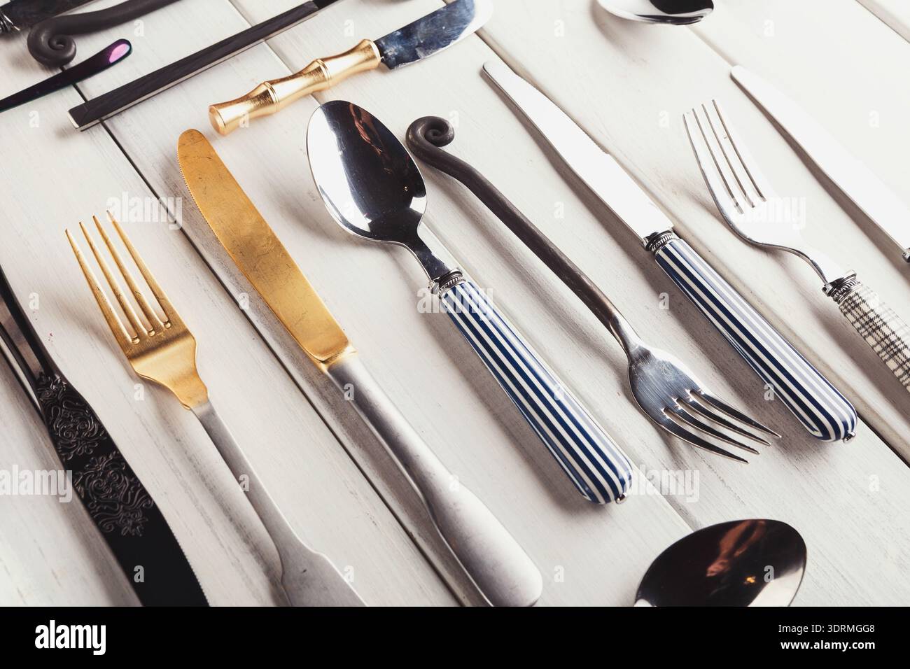 Collection of cutlery hi-res stock photography and images - Alamy