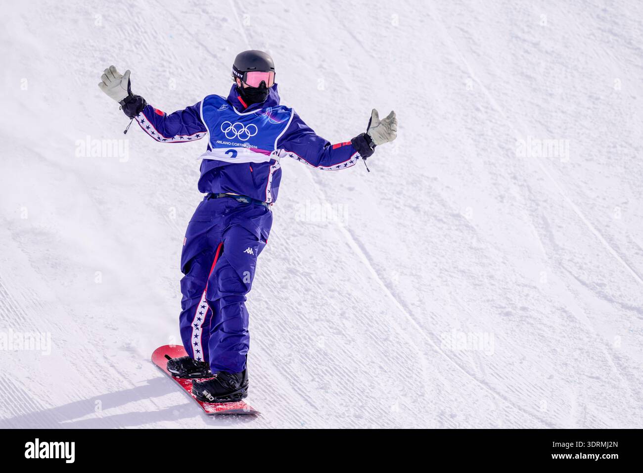 18/02/2026, Livigno, Snow Park, Winter Olympics: Men's Snowboard ...
