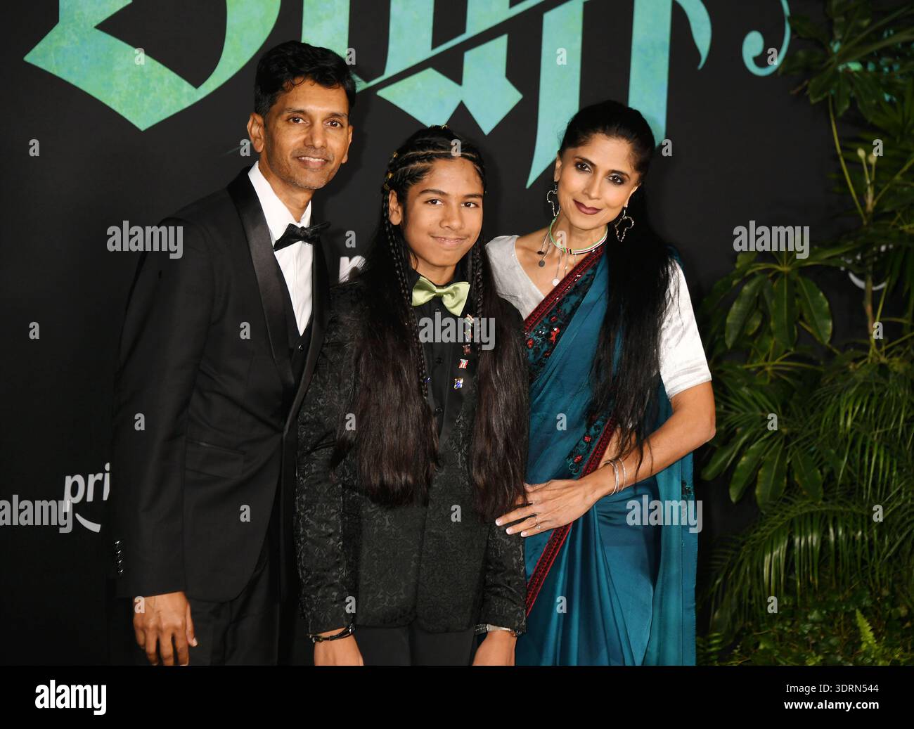 HOLLYWOOD, CALIFORNIA - FEBRUARY 17: (L-R) Guest, Vedanten Naidoo and ...