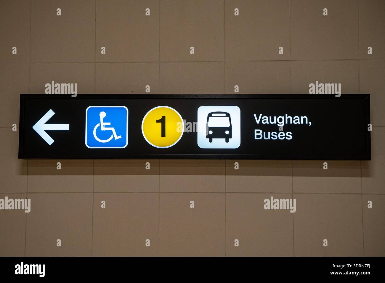 Sign of Line 1 Yonge University subway in Toronto. Toronto, Canada ...