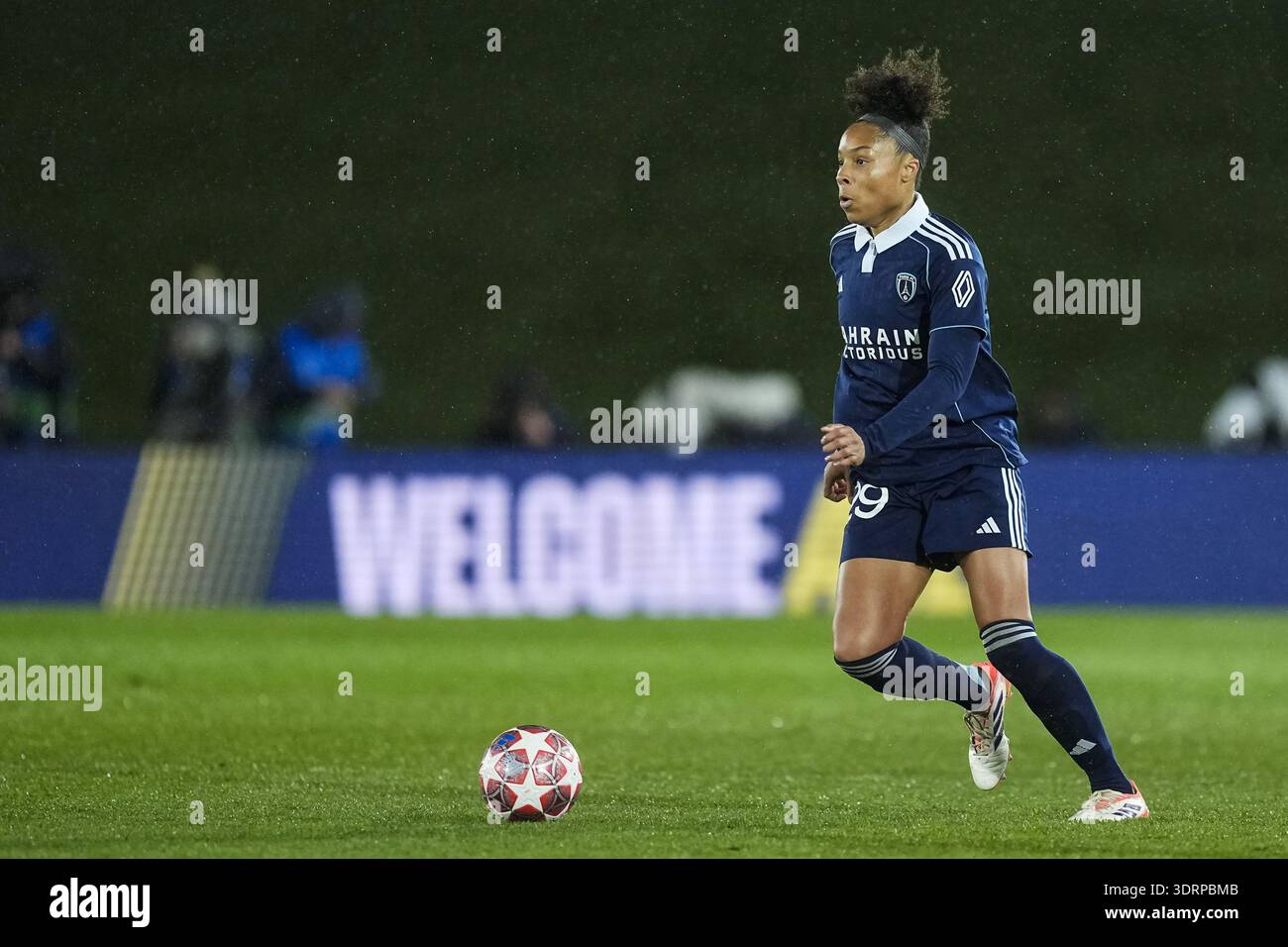 Deja Davis of Paris FC during the UEFA Women's Champions League, KO ...