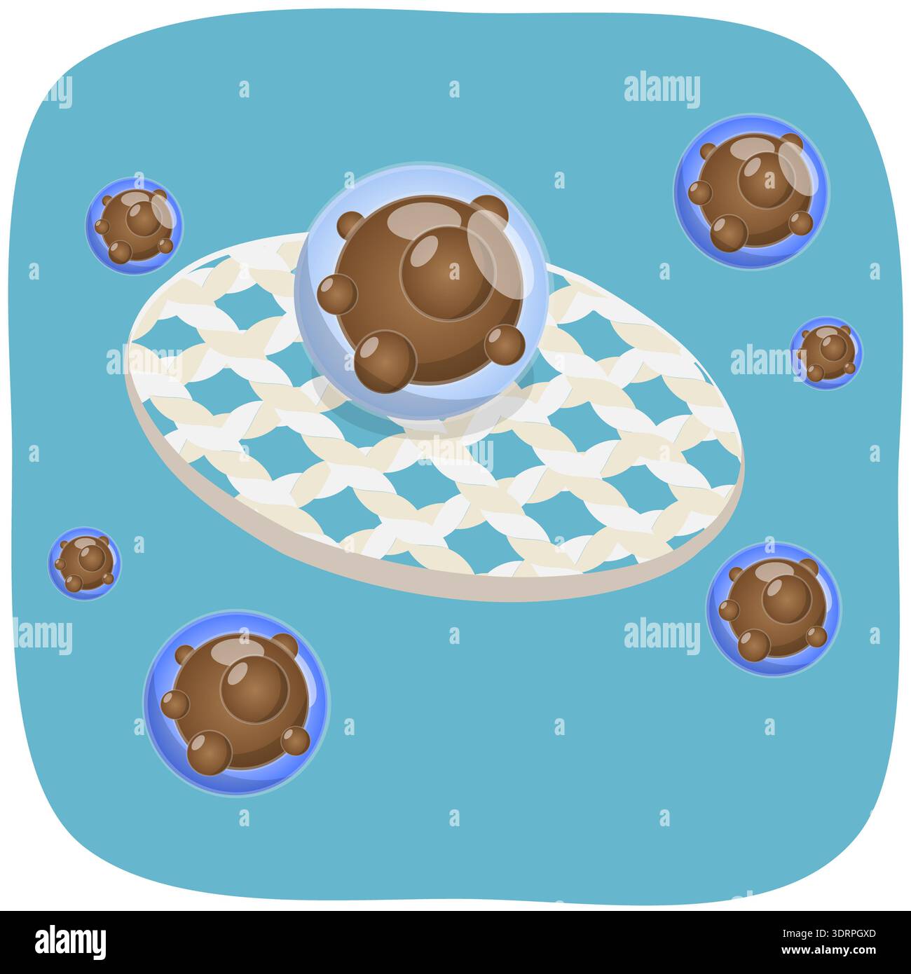 Magnified bubbles hi-res stock photography and images - Alamy