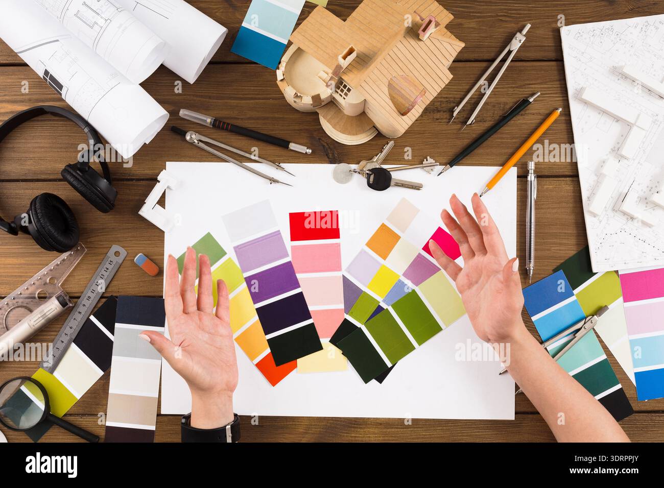Creative art collage model hi-res stock photography and images - Alamy