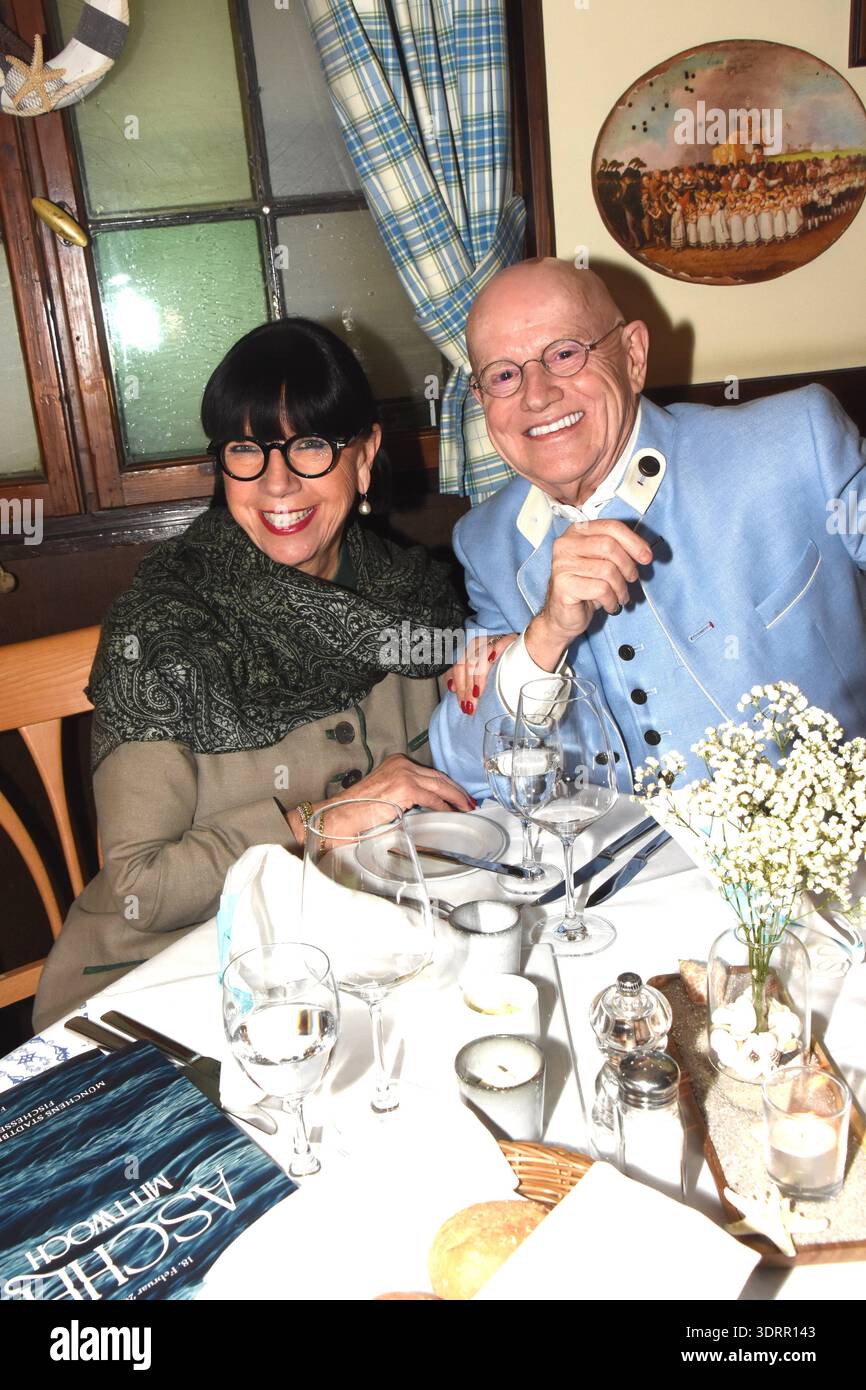 Irene Erich Lejeune Muenchen 18.02.2026 Zum Franziskaner Aschermittwoch ...