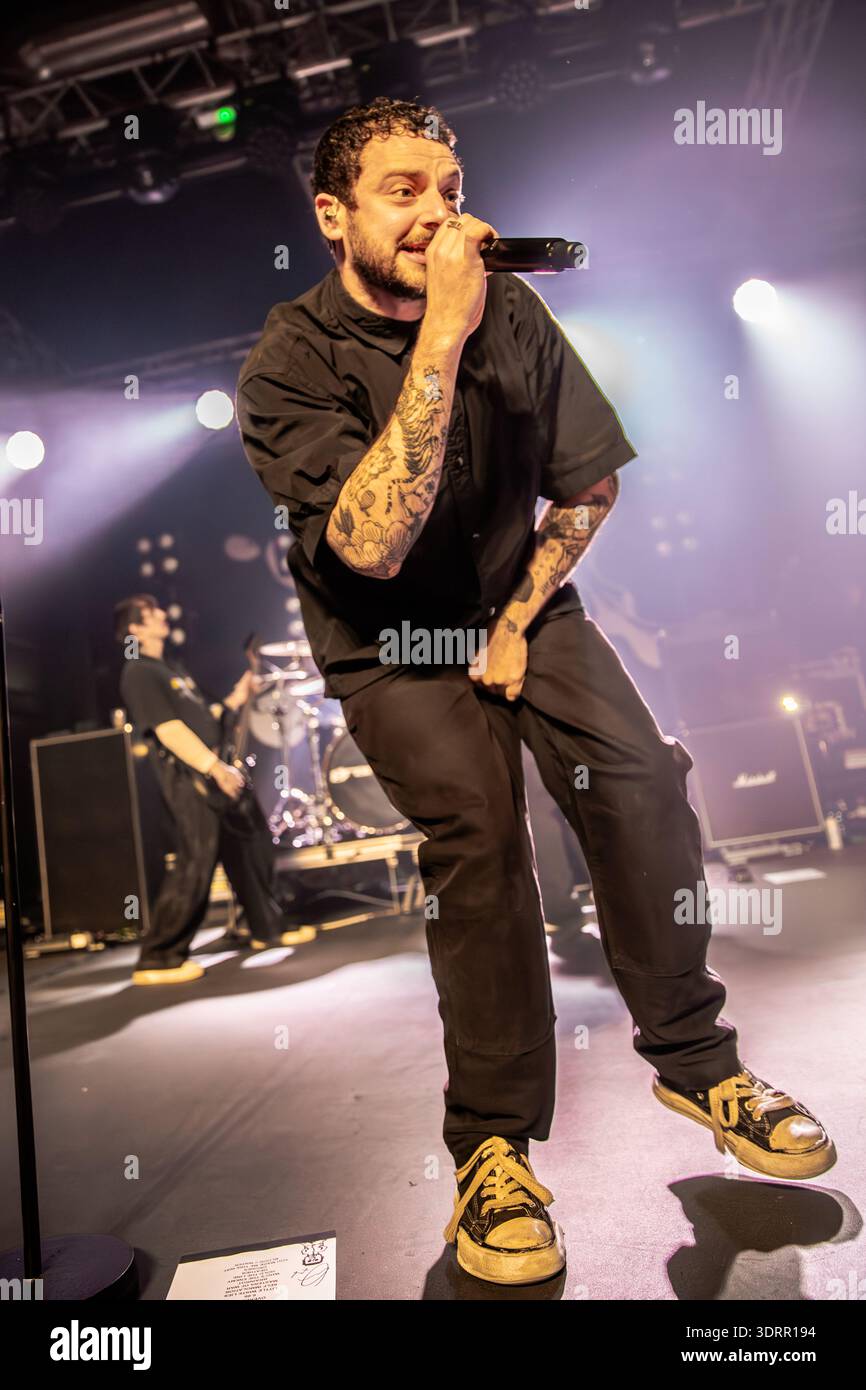Milan Italy. 18th feb 2026. The American-Canadian singer-songwriter and ...