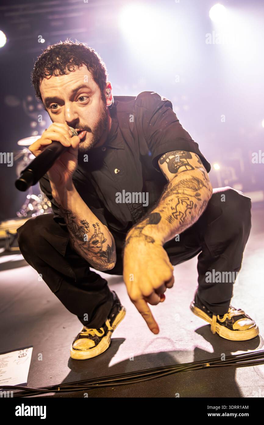 Milan Italy. 18th feb 2026. The American-Canadian singer-songwriter and ...