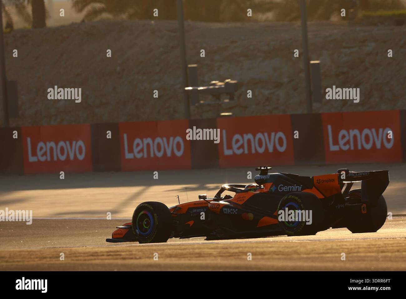 Oscar Piastri of McLaren Mastercard Formula 1 Team on track during Day ...