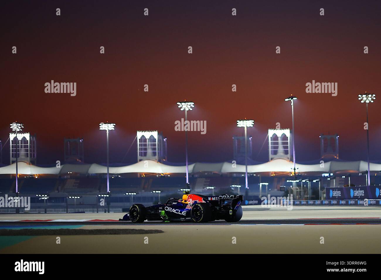 Isack Hadjar of Oracle Red Bull Racing on track during Day 4 of Formula ...