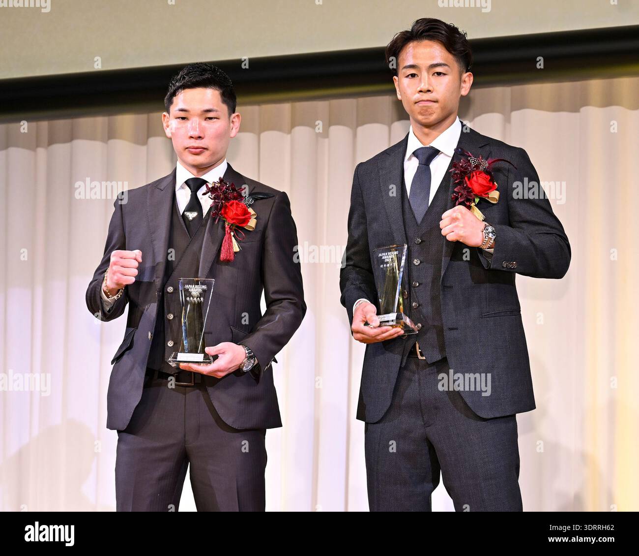 (L-R) Ryusei Matsumoto, Yoshiki Takei, FEBRUARY 17, 2026 - Boxing ...
