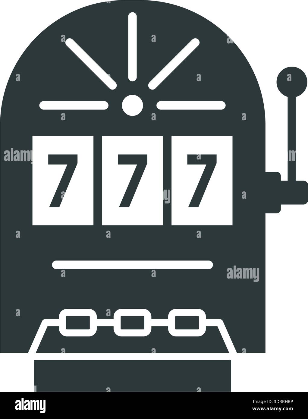 Slot Machine icon vector design templates simple and modern concept ...
