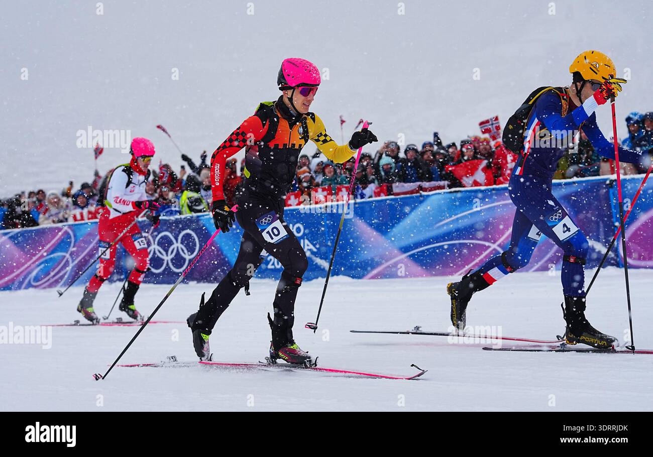 19 February 2026, Italy, Bormio: Olympia, Olympic Winter Games Milan ...
