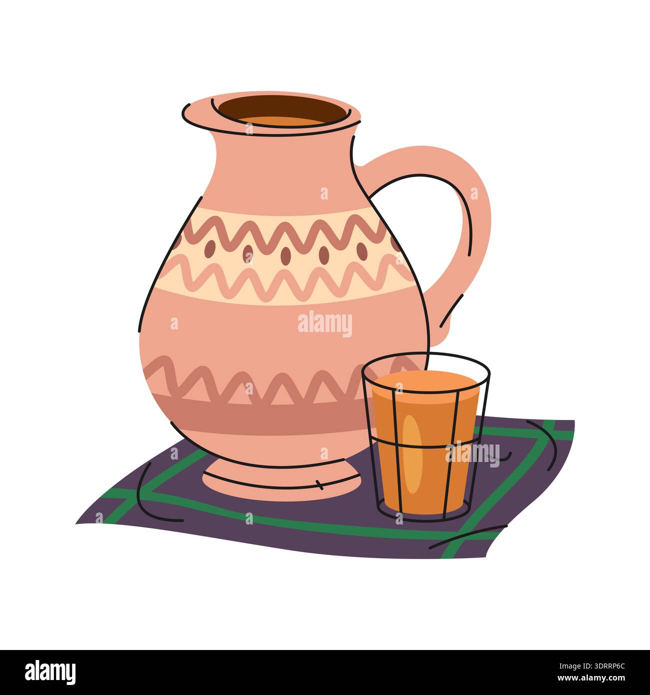 Folk jug Stock Vector Images - Alamy