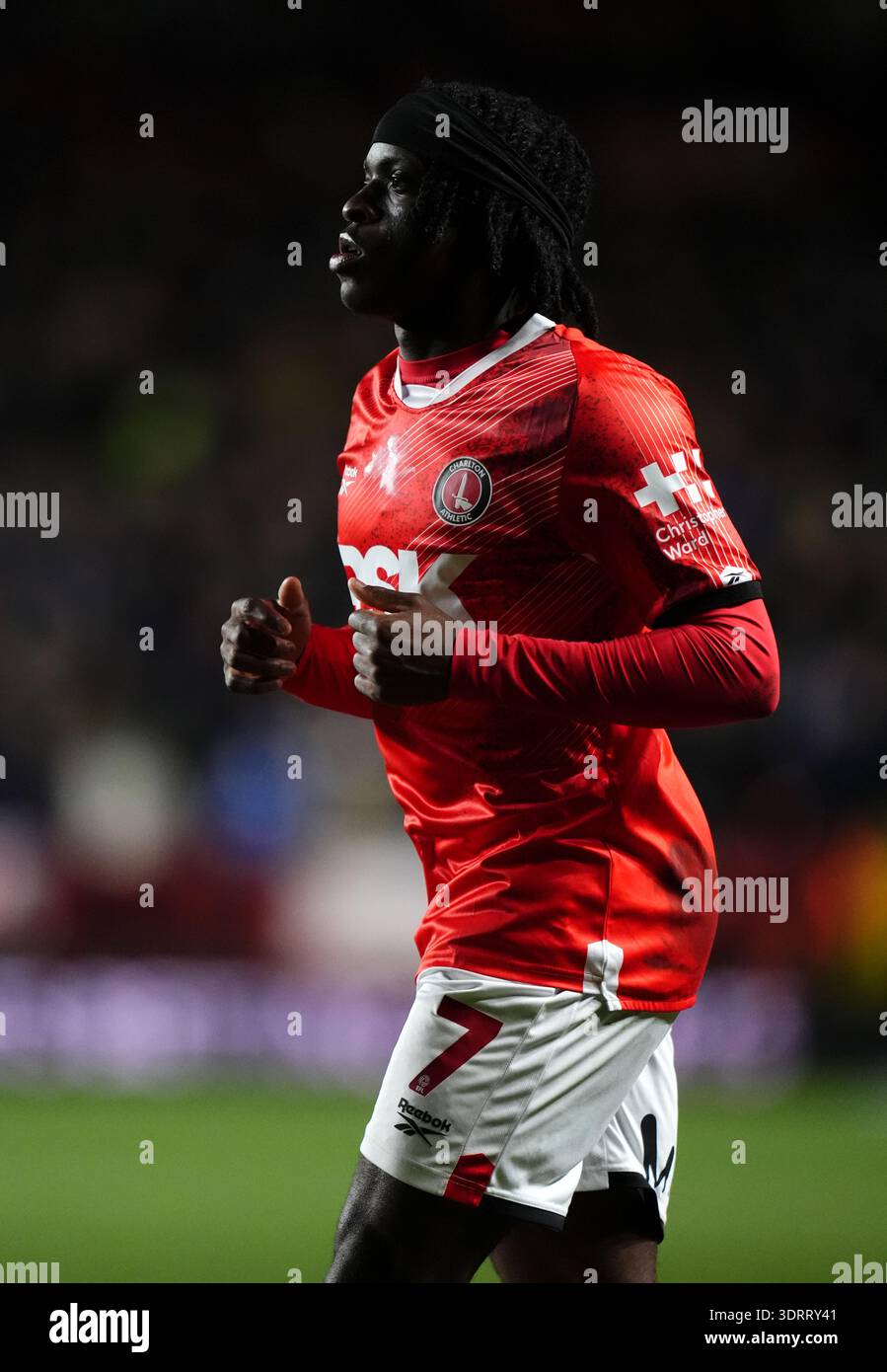 Charlton Athletic's Tyreece Campbell during the Sky Bet Championship ...