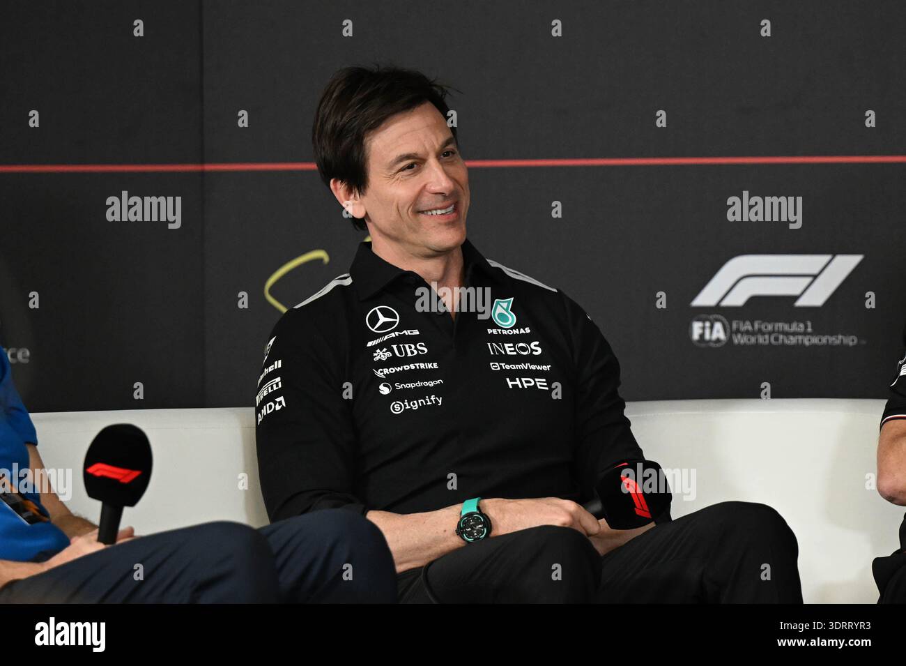 Bahrain, Sakhir, 19th February 2026, Toto Wolff, Mercedes, during the ...