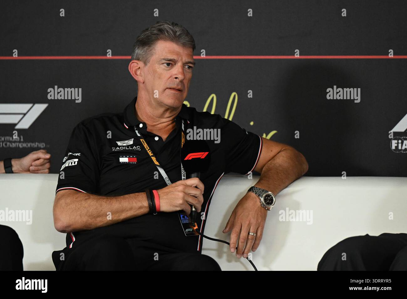 Bahrain, Sakhir, 19th February 2026, Graeme Lowdon, Cadillac, during ...