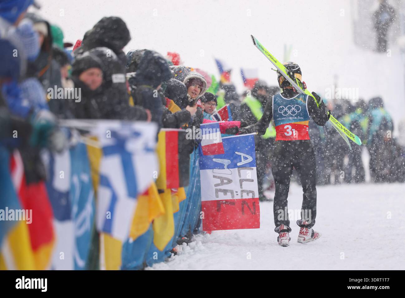 ZHAO Zihe (CHN), FEBRUARY 19, 2026 - Nordic Combined : Team Sprint ...