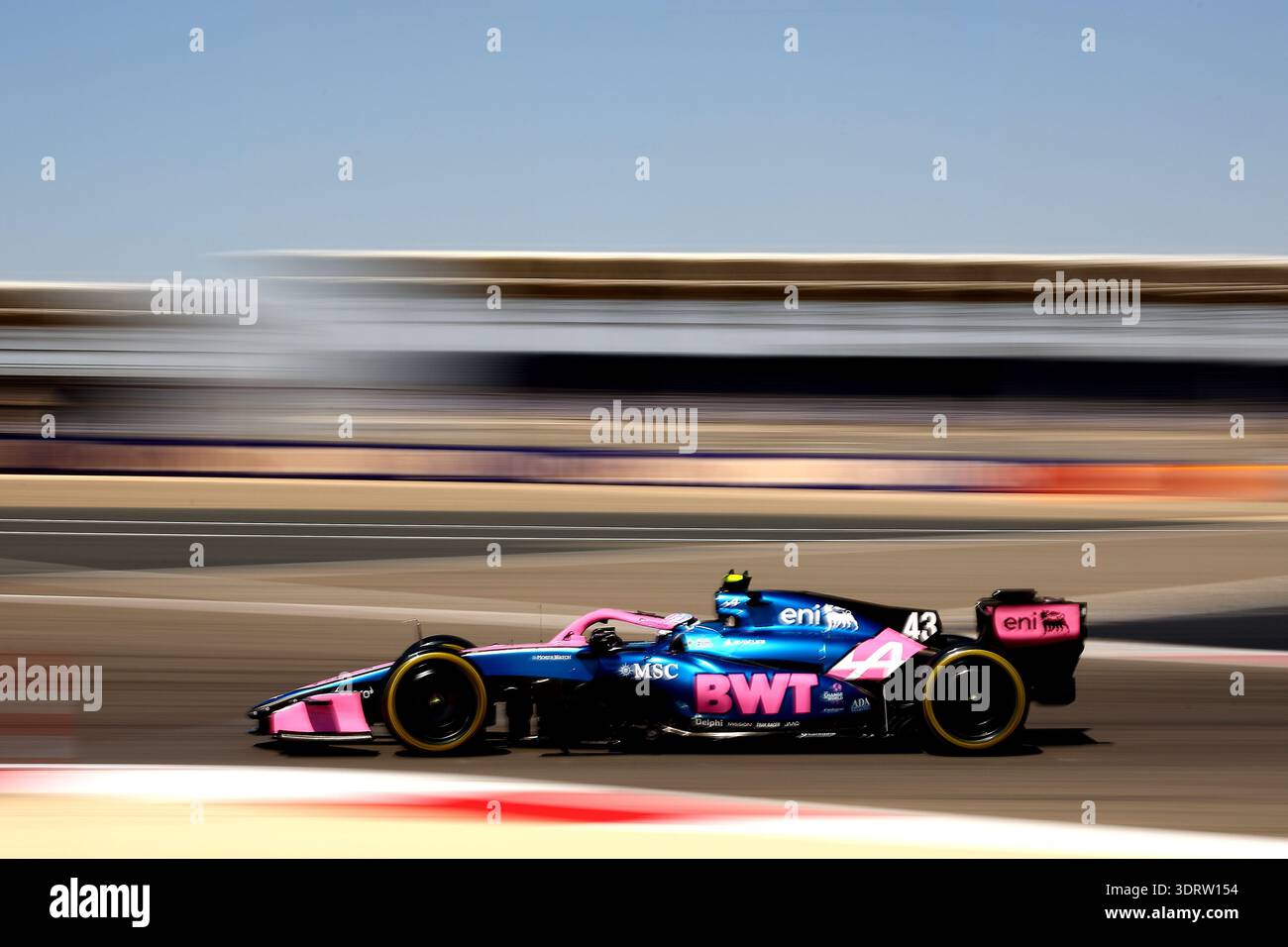 Franco Colapinto of BWT Alpine Formula 1 on track during Day 5 of ...