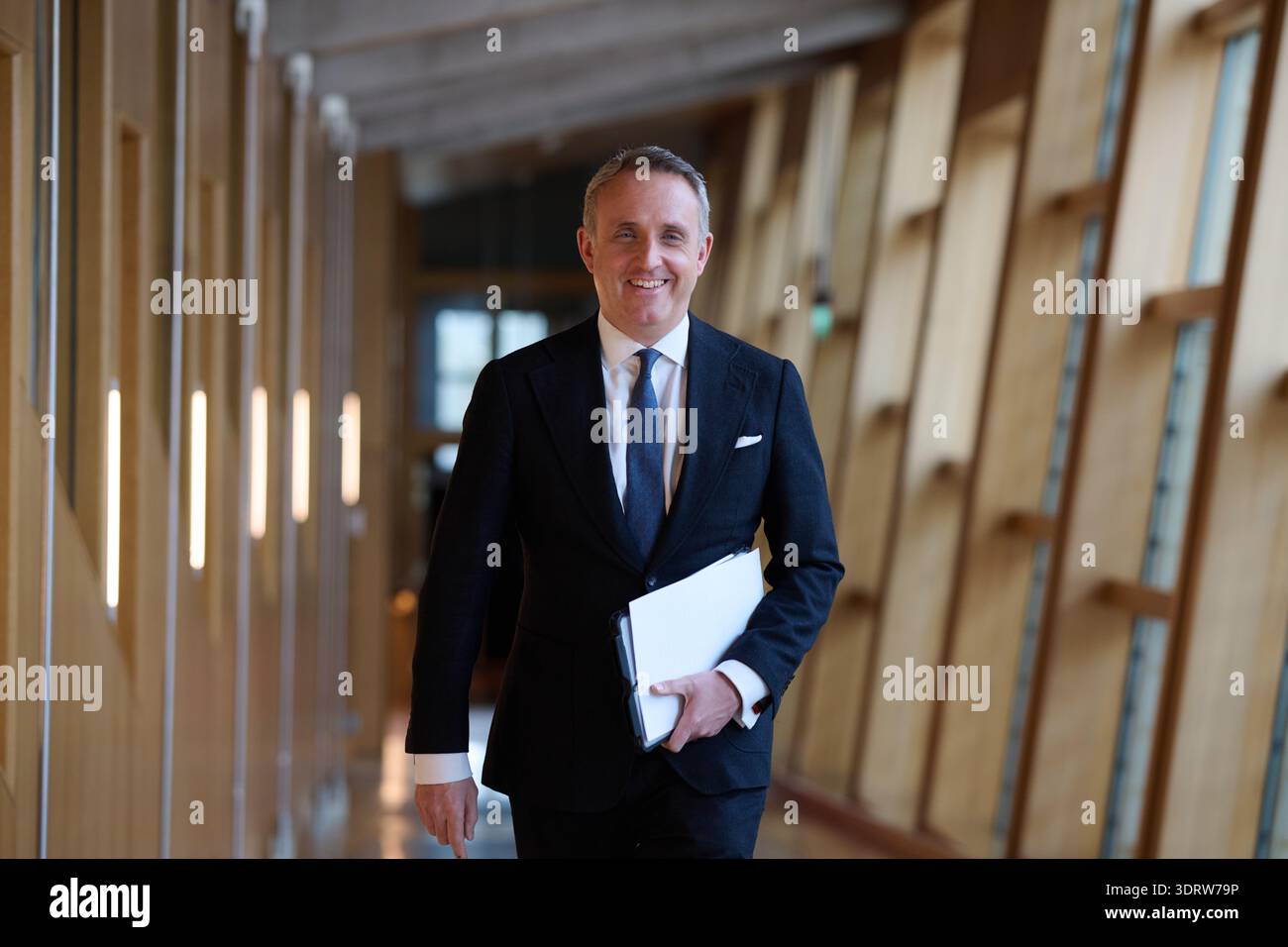 Edinburgh Scotland, UK 19 February 2026. Alex Cole-Hamilton MSP at the ...