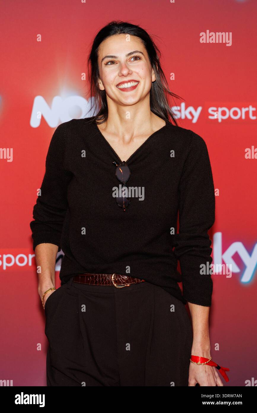 Roberta Serafini attends the Sky Sport Italy - MotoGP and F1 2026 ...