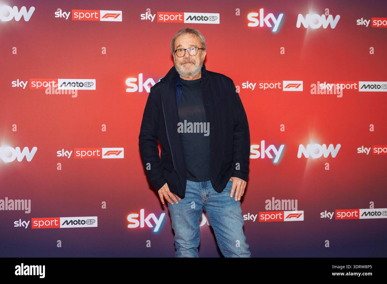 Claudio Amendola attends the Sky Sport Italy - MotoGP and F1 2026 ...