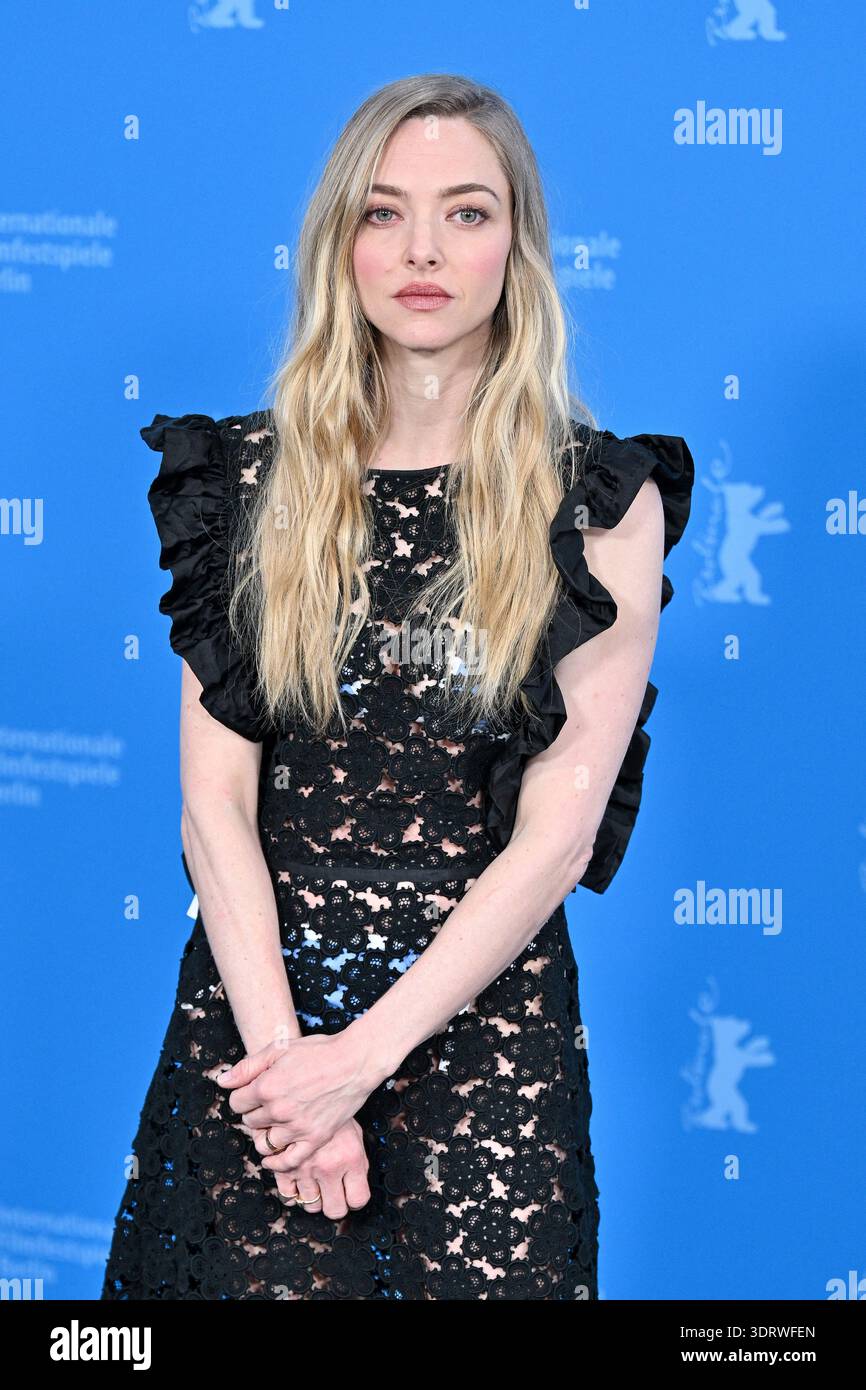Amanda Seyfried attending the photocall of the movie The Testament Of ...
