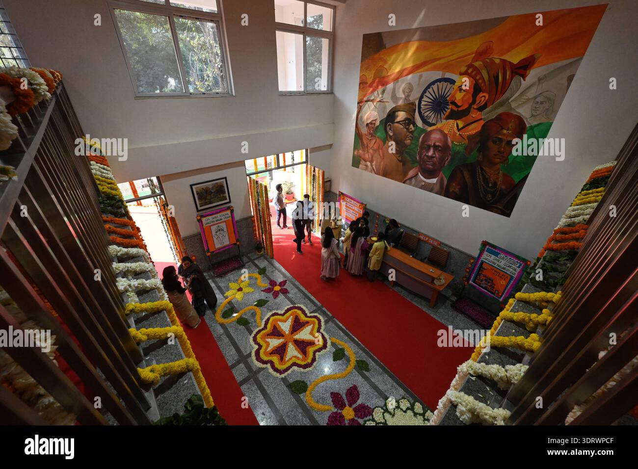 NEW DELHI, INDIA - FEBRUARY 17: Inside view of first CM Shri School at ...