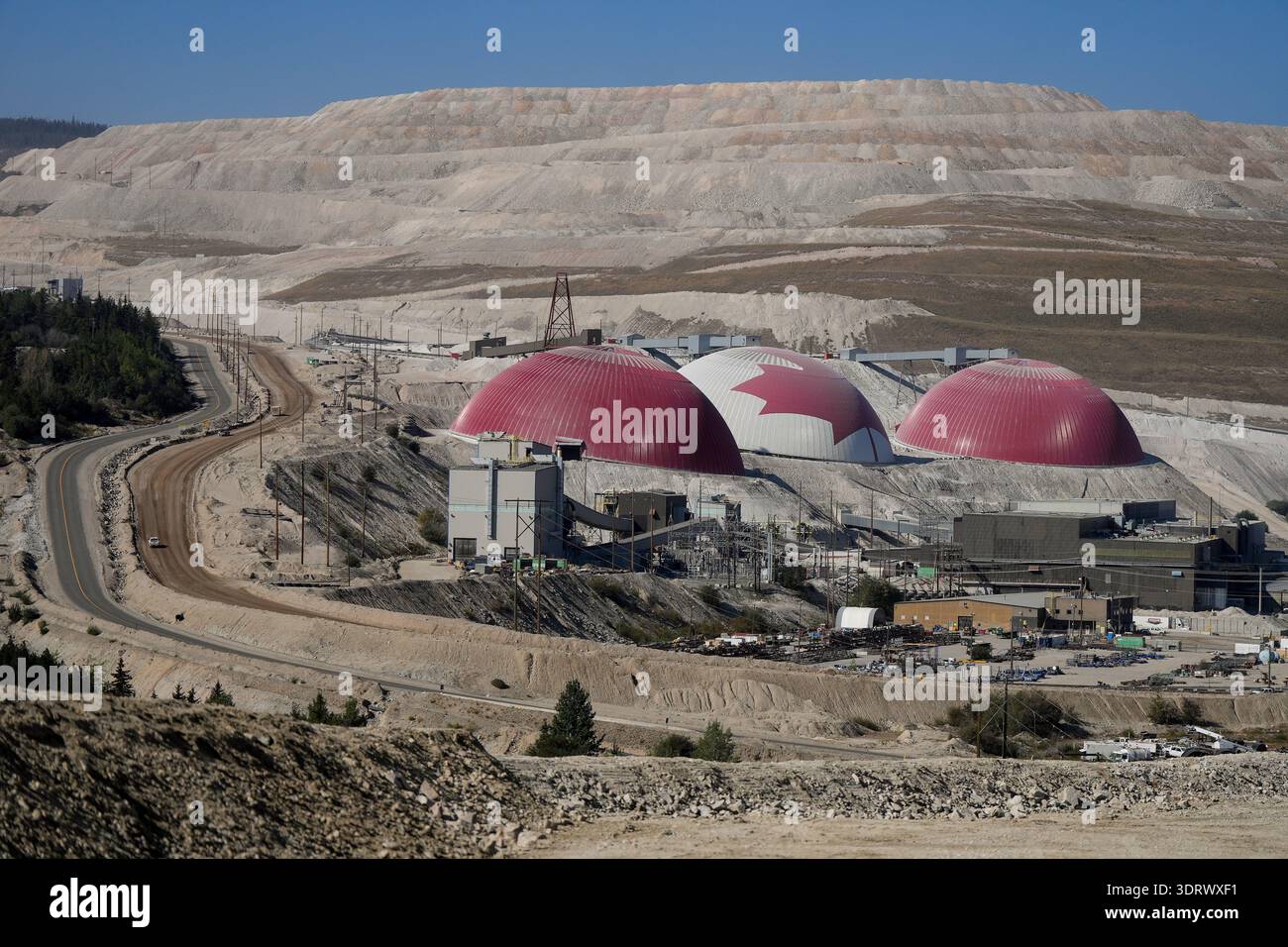 Teck Resources' Highland Valley Copper Mine is seen near Logan Lake, B ...