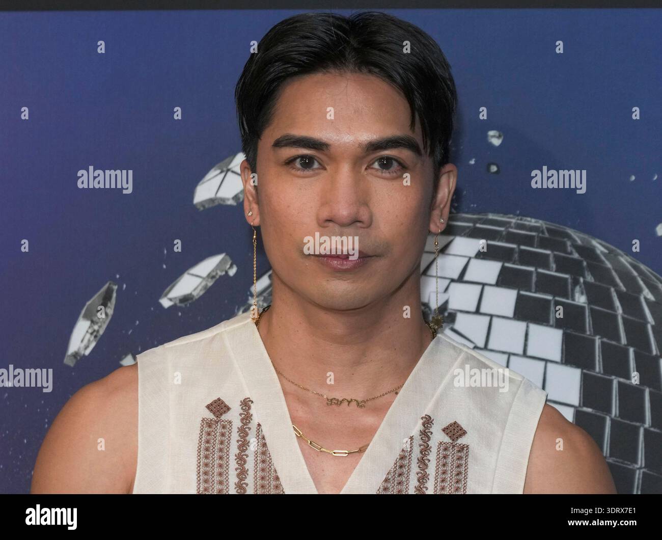 Steven-Adam Agdeppa at the HERE LIES LOVE Opening Night held at the ...