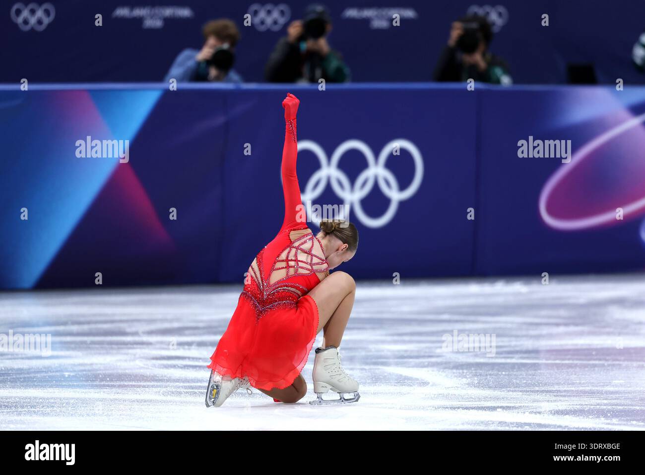 Israel's Mariia Seniuk during the Women's Figure Skating Final at the ...
