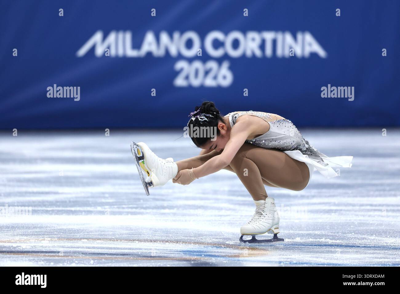 China's Ruiyang Zhang during the Women's Figure Skating Final at the ...