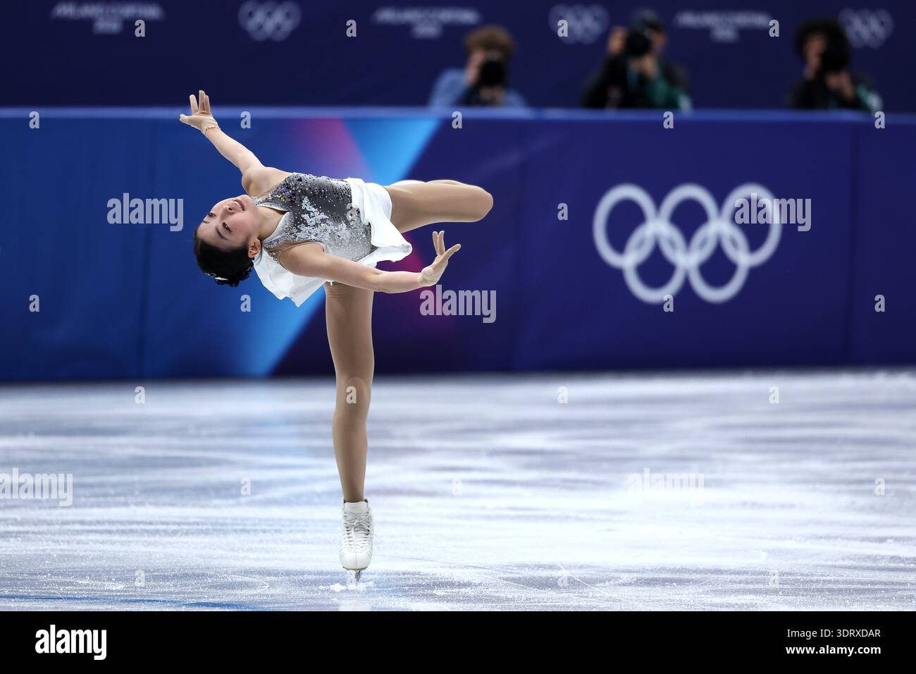 China's Ruiyang Zhang during the Women's Figure Skating Final at the ...