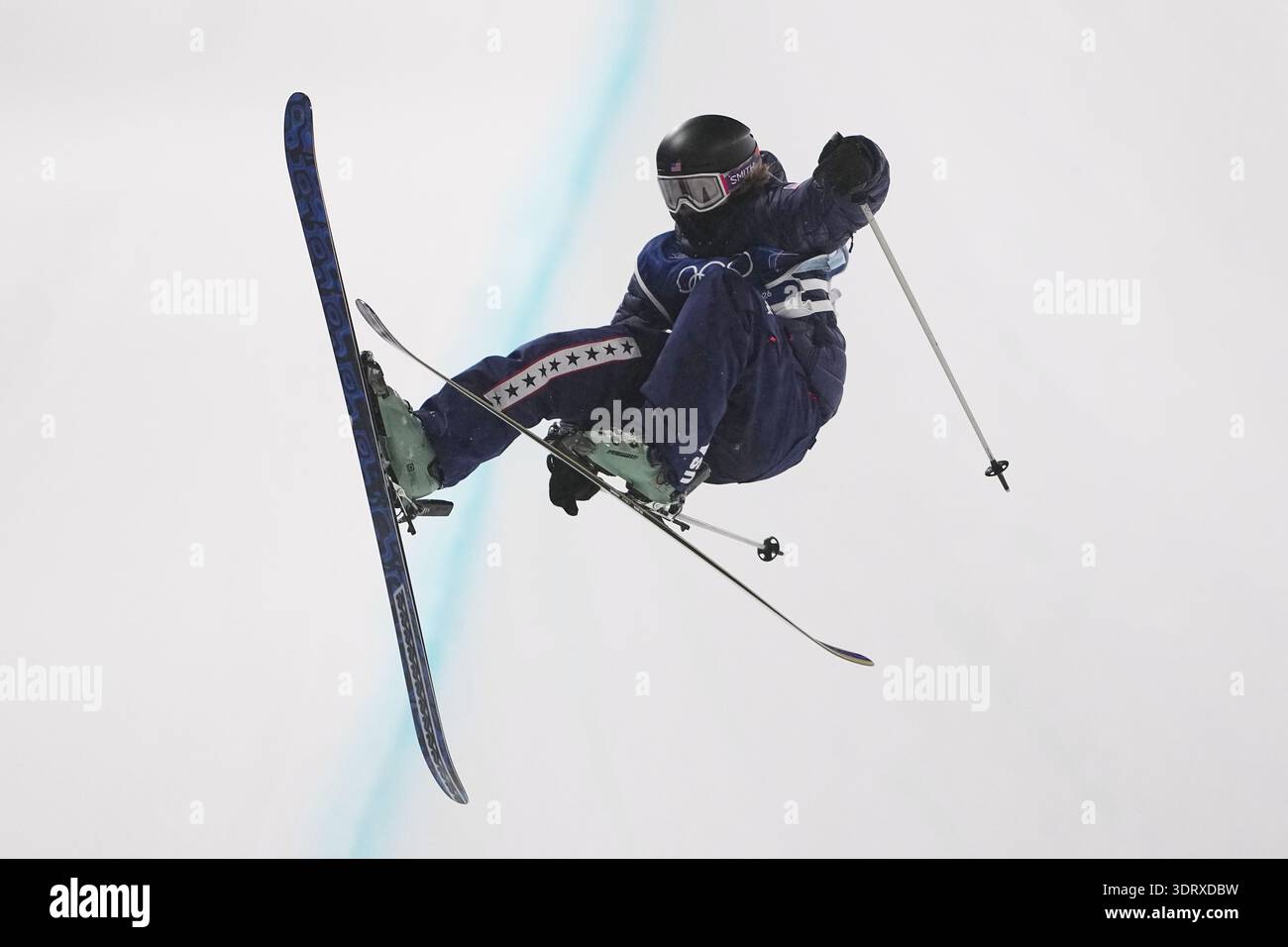 United States' Svea Irving competes during the women's freestyle skiing ...