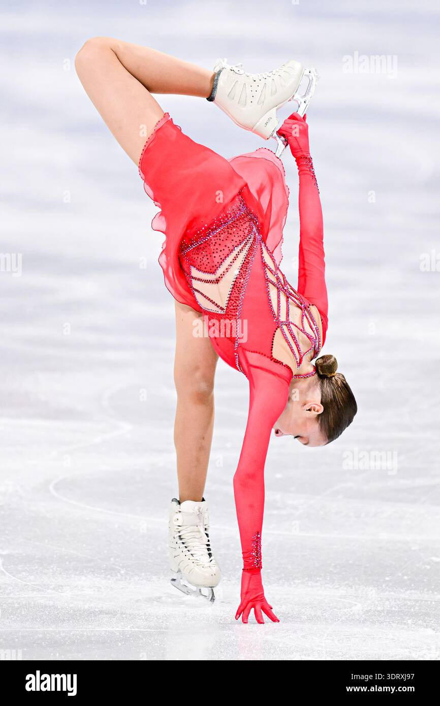 Mariia SENIUK (ISR), during Women Single Skating Free Skating, at the ...