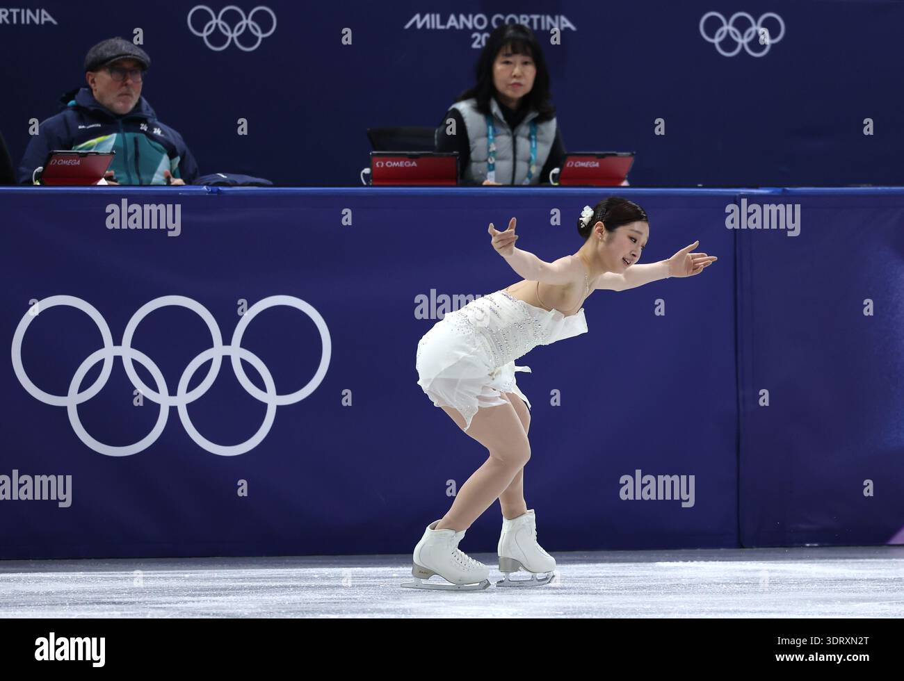 Republic of Korea's Jia Shin during the Women's Figure Skating Final at ...