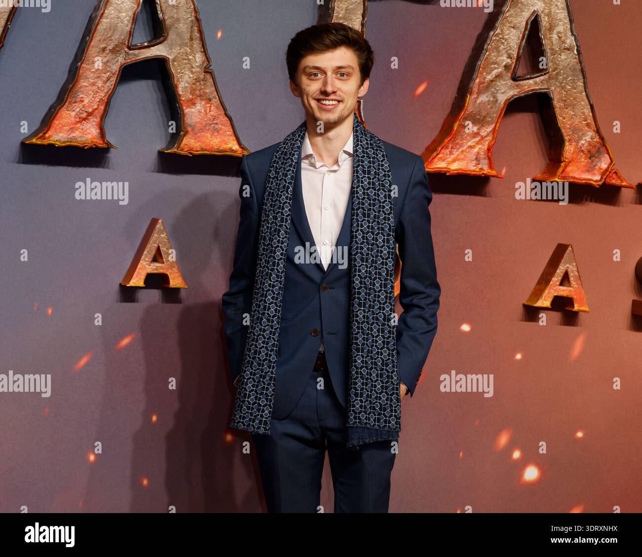 Henry Calvert attends the Avatar: Fire And Ash UK Premiere at the BFI ...