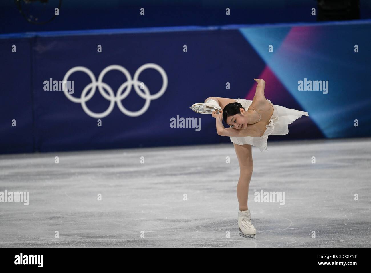 MILAN, ITALY - 19 FEBRUARY 2026: Jia SHIN of South Korea compete during ...