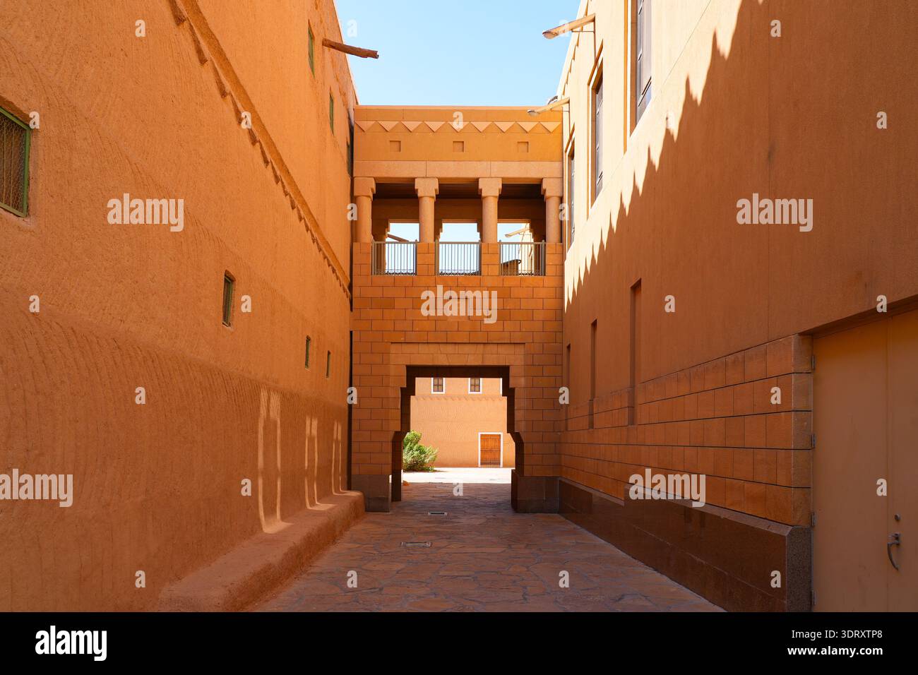 Traditional Najdi architecture of the Murabba Historical Palace in ...