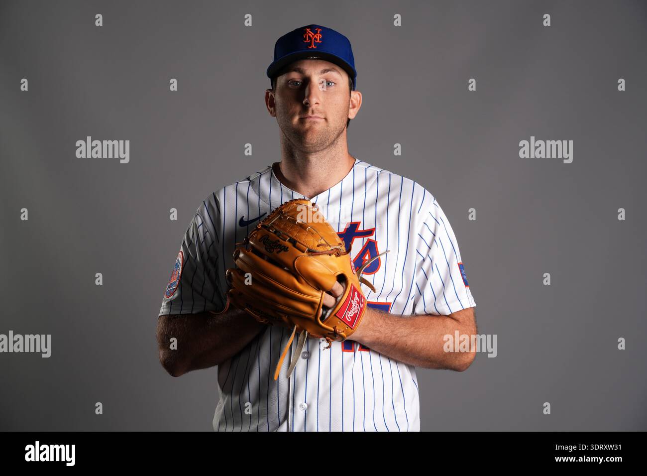 This is a 2026 photo of Justin Hagenman of the New York Mets baseball ...