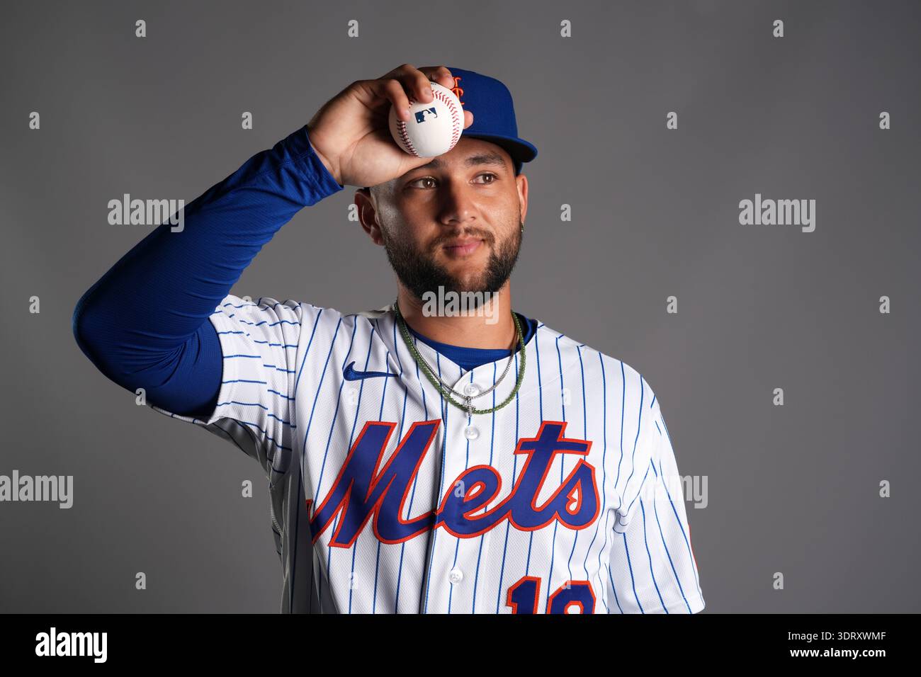 This is a 2026 photo of Bo Bichette of the New York Mets baseball team ...