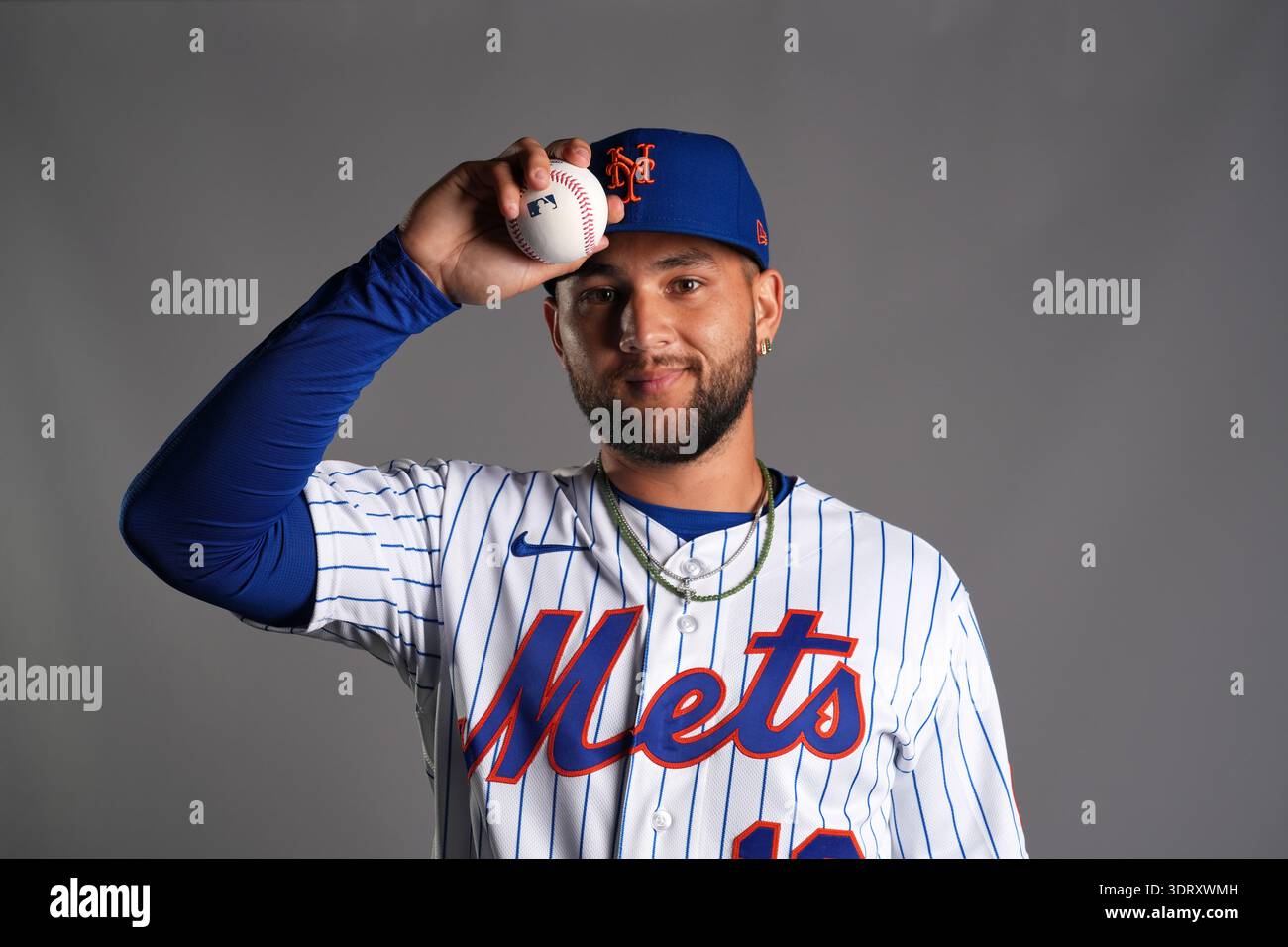 This is a 2026 photo of Bo Bichette of the New York Mets baseball team ...