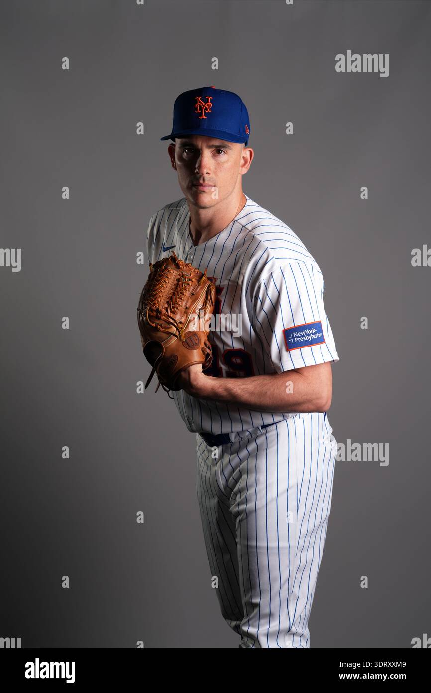 This is a 2026 photo of Nick Burdi of the New York Mets baseball team ...