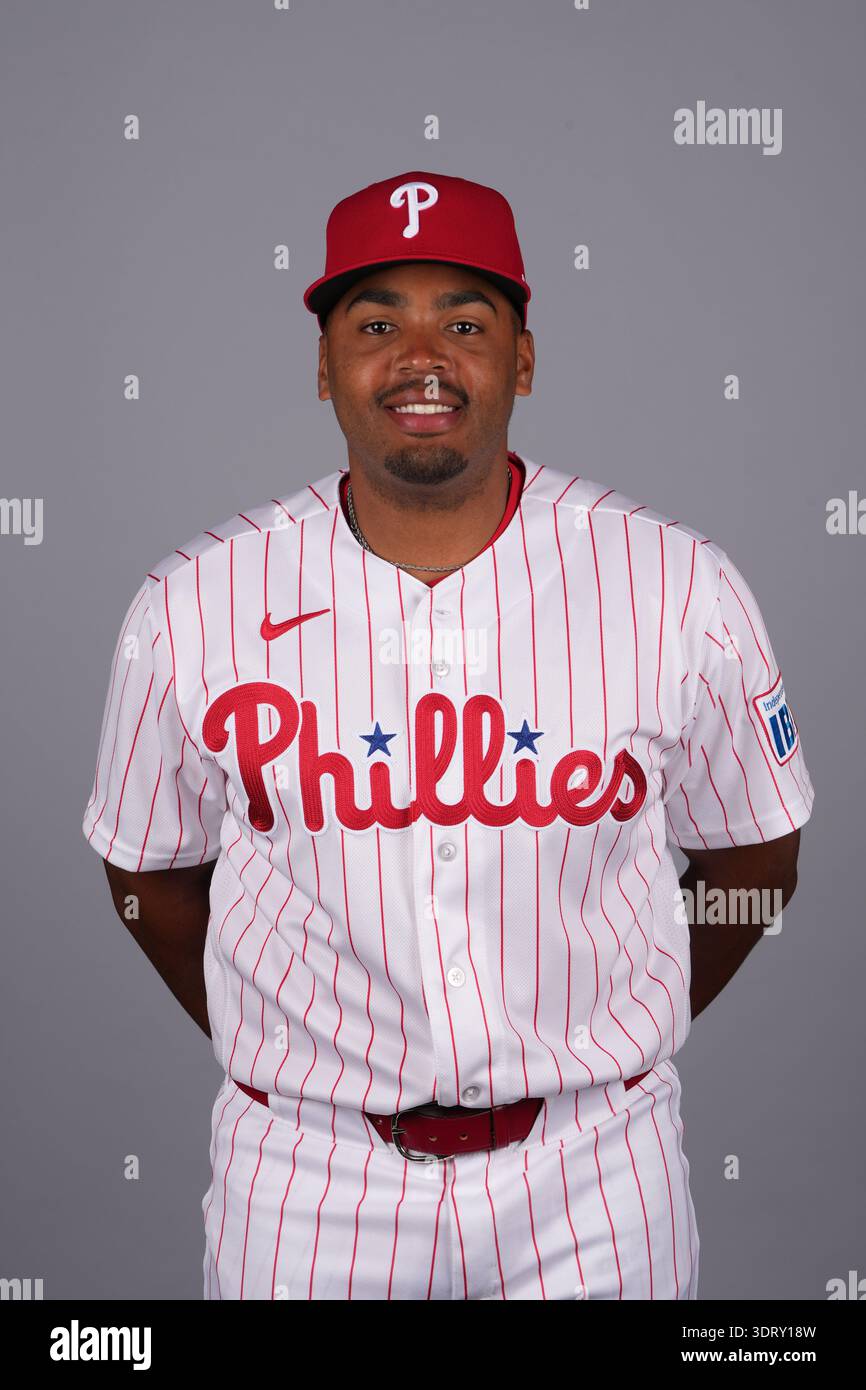 This is a 2026 photo of Dylan Campbell of the Philadelphia Phillies ...