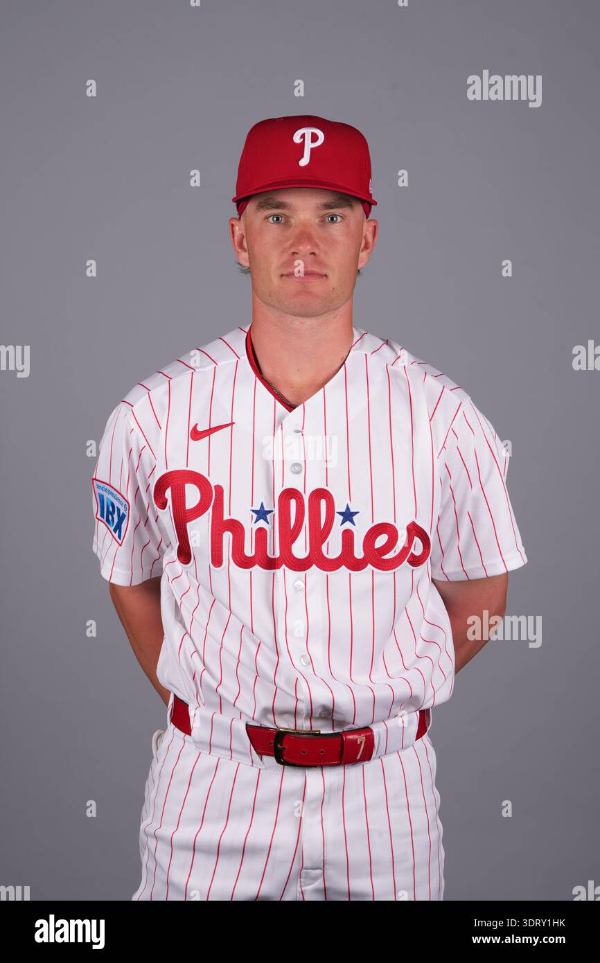 This is a 2026 photo of Kehden Hettiger of the Philadelphia Phillies ...
