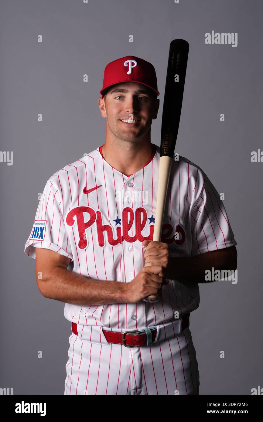 This is a 2026 photo of Carson DeMartini of the Philadelphia Phillies ...
