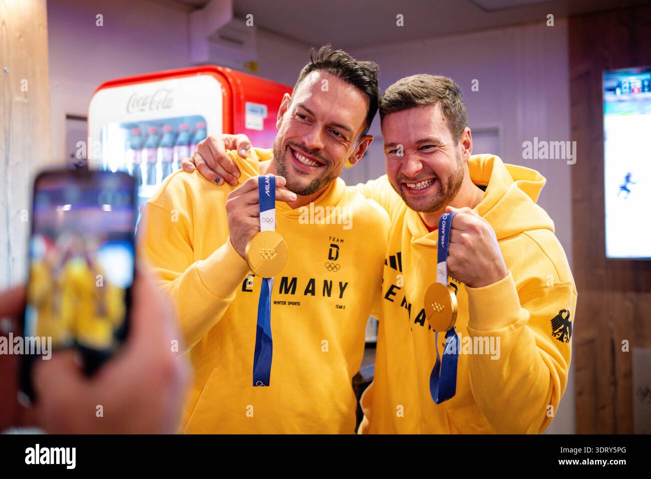 Johannes Lochner / Georg Fleischhauer (Germany),Skiing Slalom Women ...
