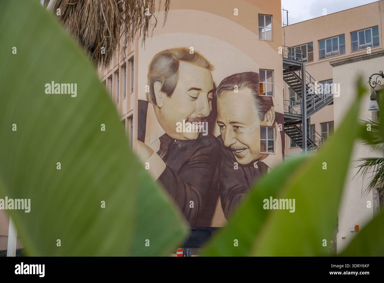 Falcone borsellino mural palermo hi-res stock photography and images ...