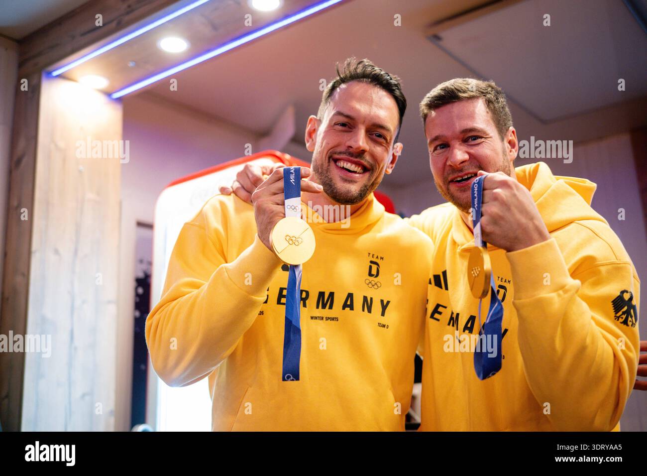 Johannes Lochner / Georg Fleischhauer (Germany),Skiing Slalom Women ...