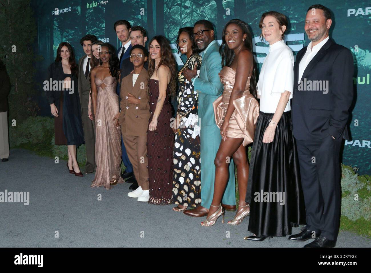 Paradise Cast at arrivals for PARADISE Season 2 Premiere, Paramount ...