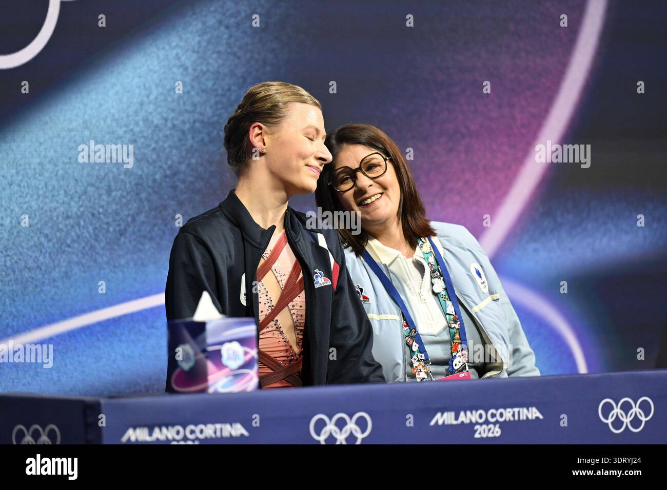 Lorine Schild from France during the Winter Olympic Games, Milano ...